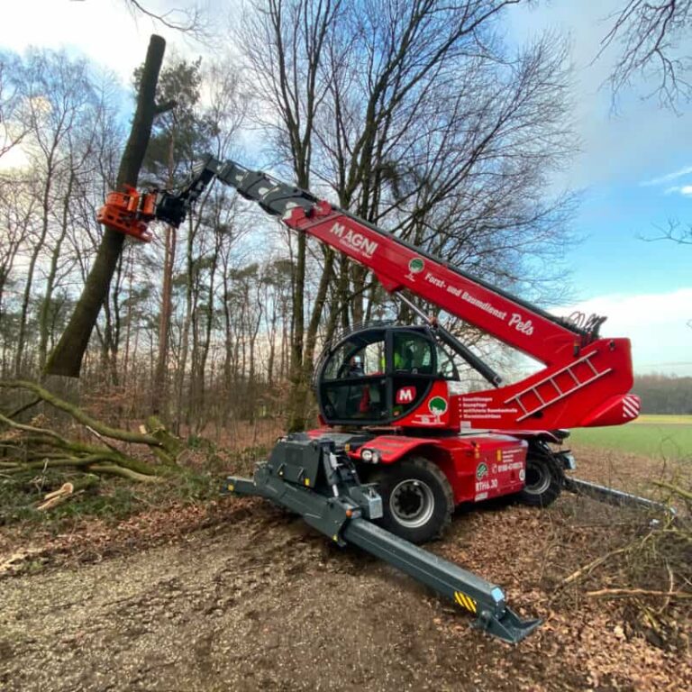 Fäll-Kran - Ebert Forsttechnik
