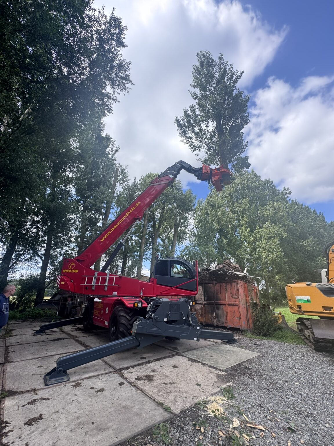 MAGNI Fällkran - Ebert Forsttechnik