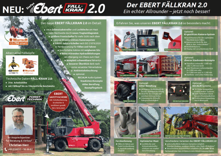 MAGNI Fällkran - Ebert Forsttechnik